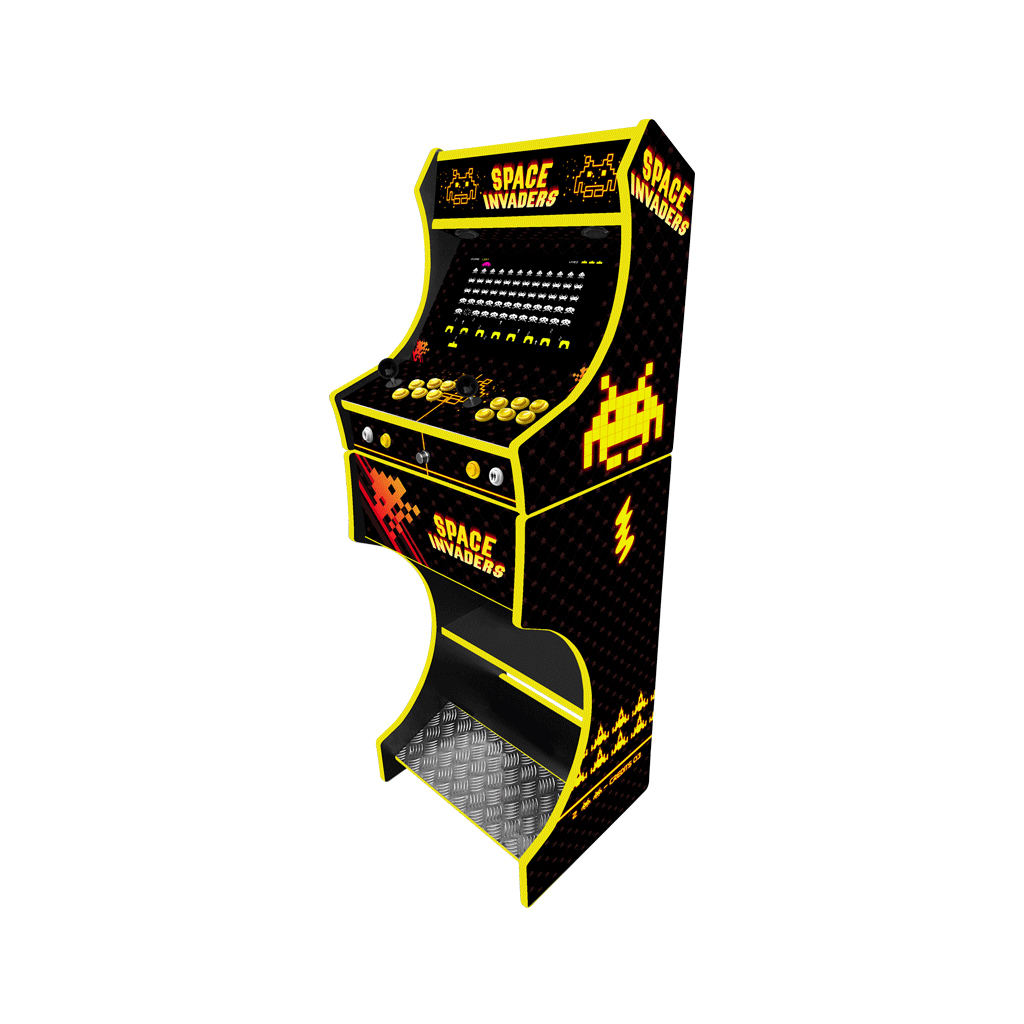 2 Player Arcade Machine - Space Invaders v2 - Arcade Geeks